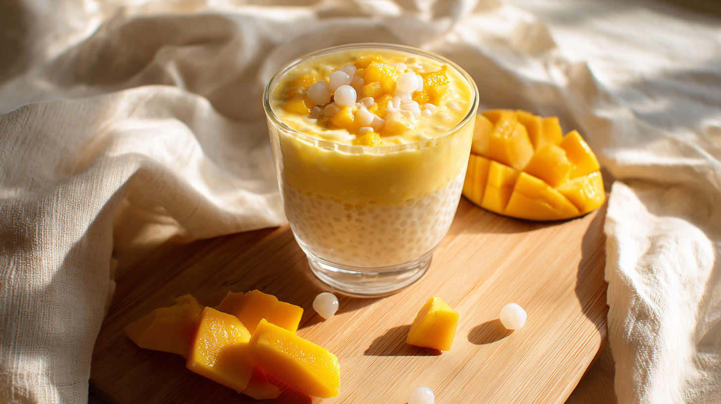 Refreshing Tropical Mango Sago Dessert - Munchiful