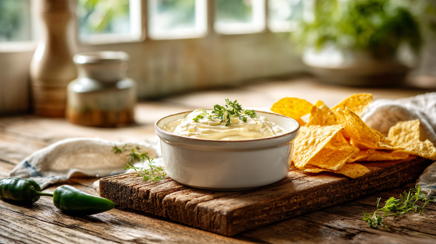 Creamy Chipotle Queso Blanco Recipe - Munchiful